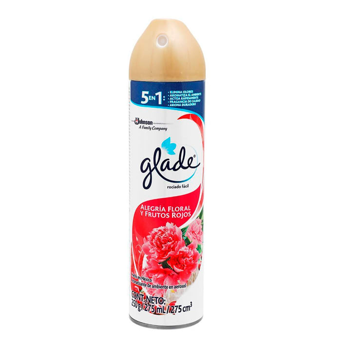 Ambiental Alegría Floral y Frutos Rojos 275ml. Glade | Super Costo | Pañales y productos de ...