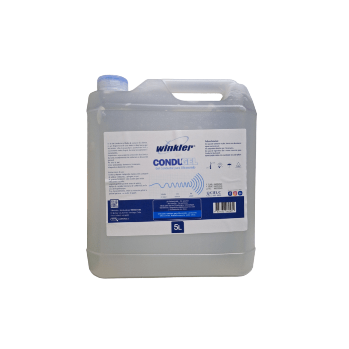 Gel conductor para ultrasonido 5 Litros. Winkler | Super Costo | Pañales y productos de higiene ...