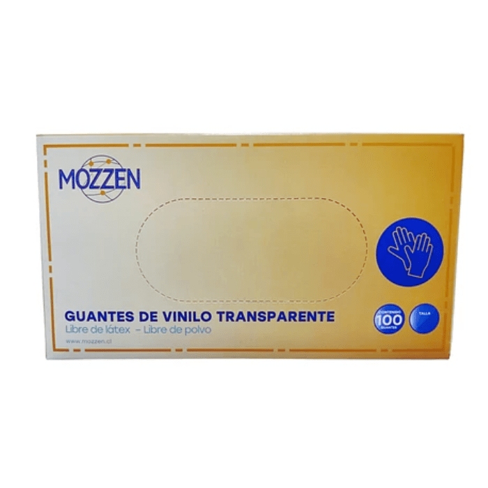 Guantes de Vinilo Desechable 100 un. Mozzen | Super Costo | Pañales y ...