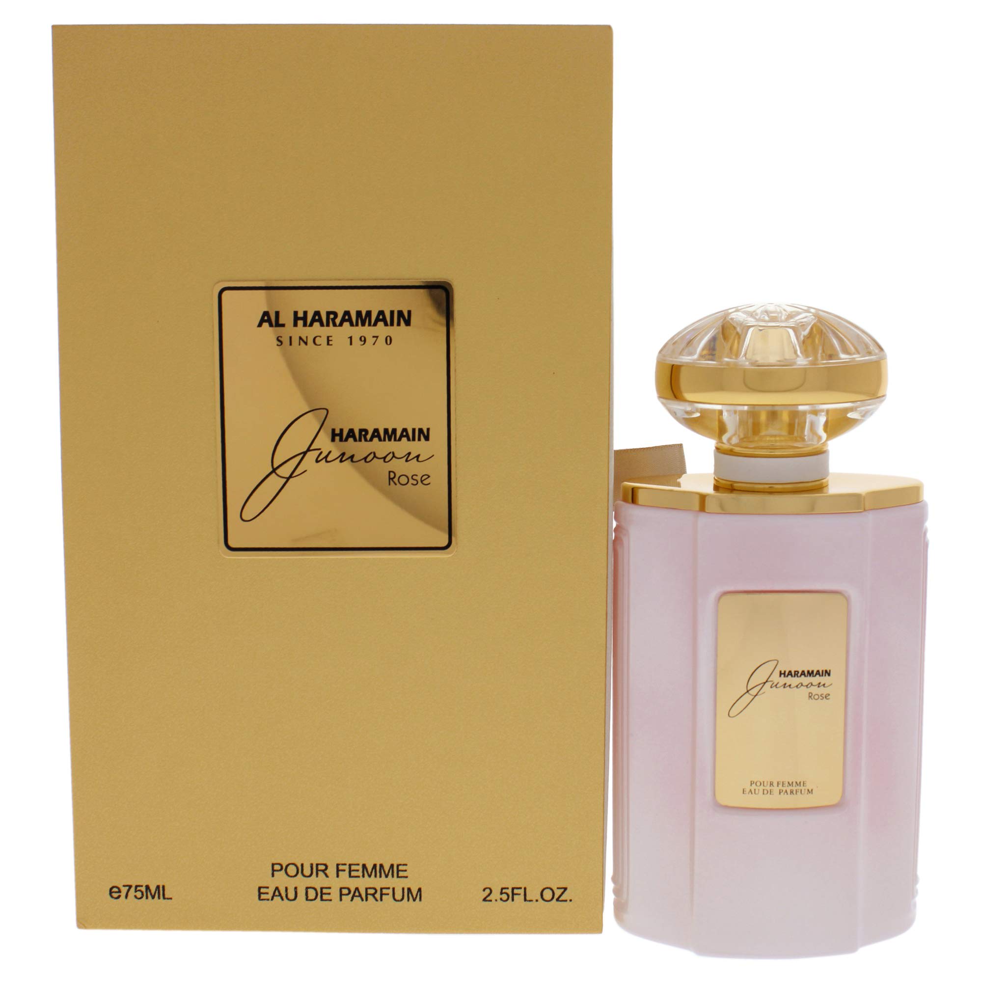 AL HARAMAIN JUNOON ROSE POUR FEMME 75 ML EDP | CyD Todo Perfumes