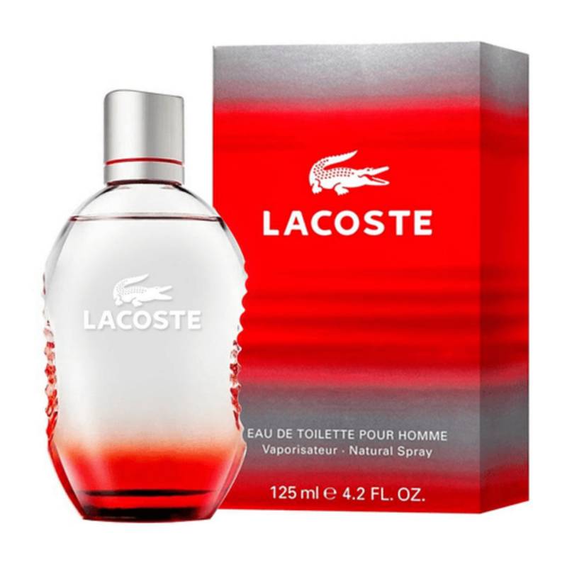 LACOSTE RED MEN 125 ML EDT SIN CELOFAN | CyD Todo Perfumes