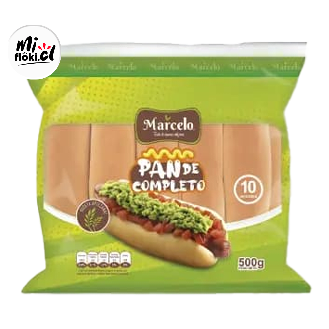 Pan Completo Marcelo 10 Unidades | Mifloki