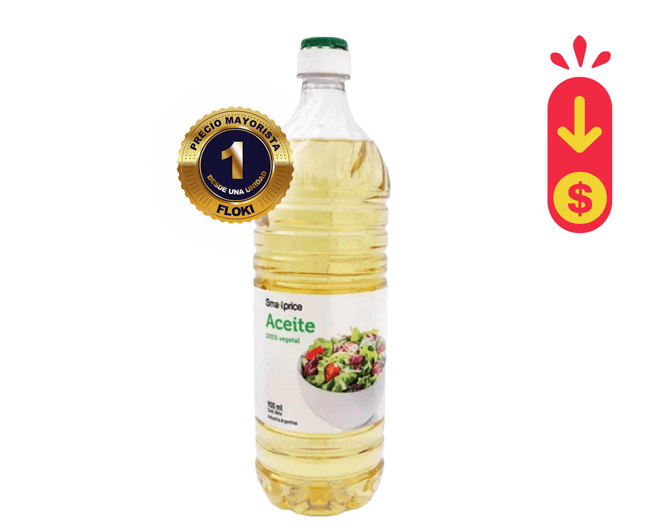 Aceite Vegetal Smart Price 900ML | Mifloki
