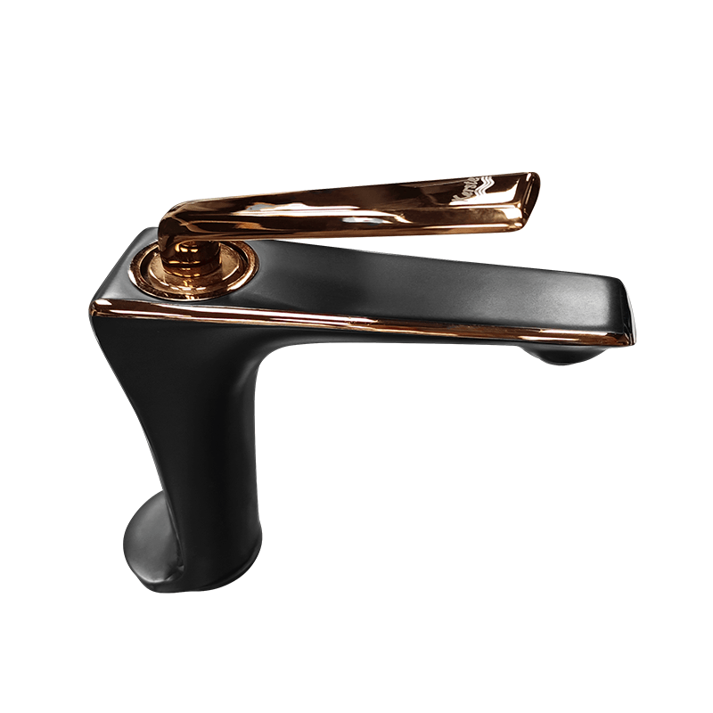 LLAVE LAVAMANO NEGRA /DORADO MARCA KERSTE | Forzza