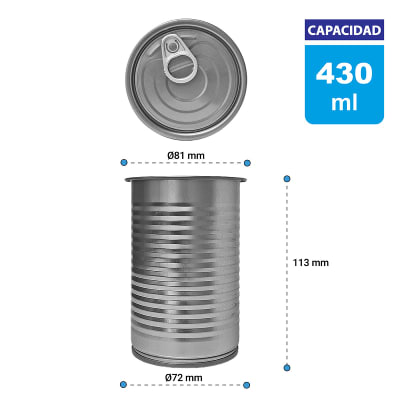 Enlatadora y Latas | Comercial Globex