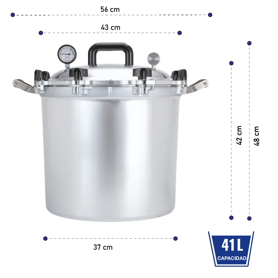AUTOCLAVE ALL AMERICAN 41 LITROS | Cuuk.cl