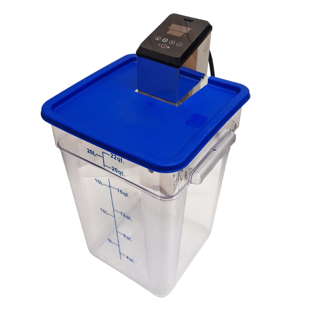 PACK SV22 + CONTENEDOR CUADRADO POLICARBONATO 22 LT | Cuuk.cl