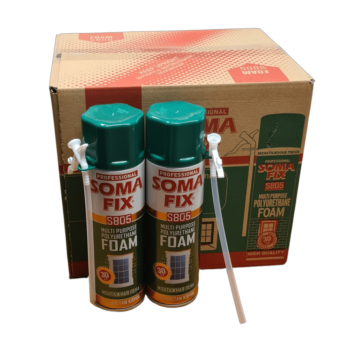 PACK 12 ESPUMA DE POLIURETANO MULTIUSO 500ML S805 | Aislacel