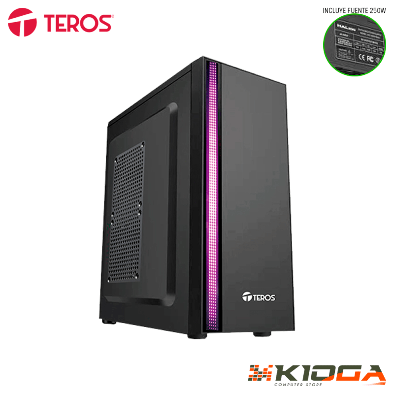 CASE CON FUENTE | KIOGA COMPUTER STORE