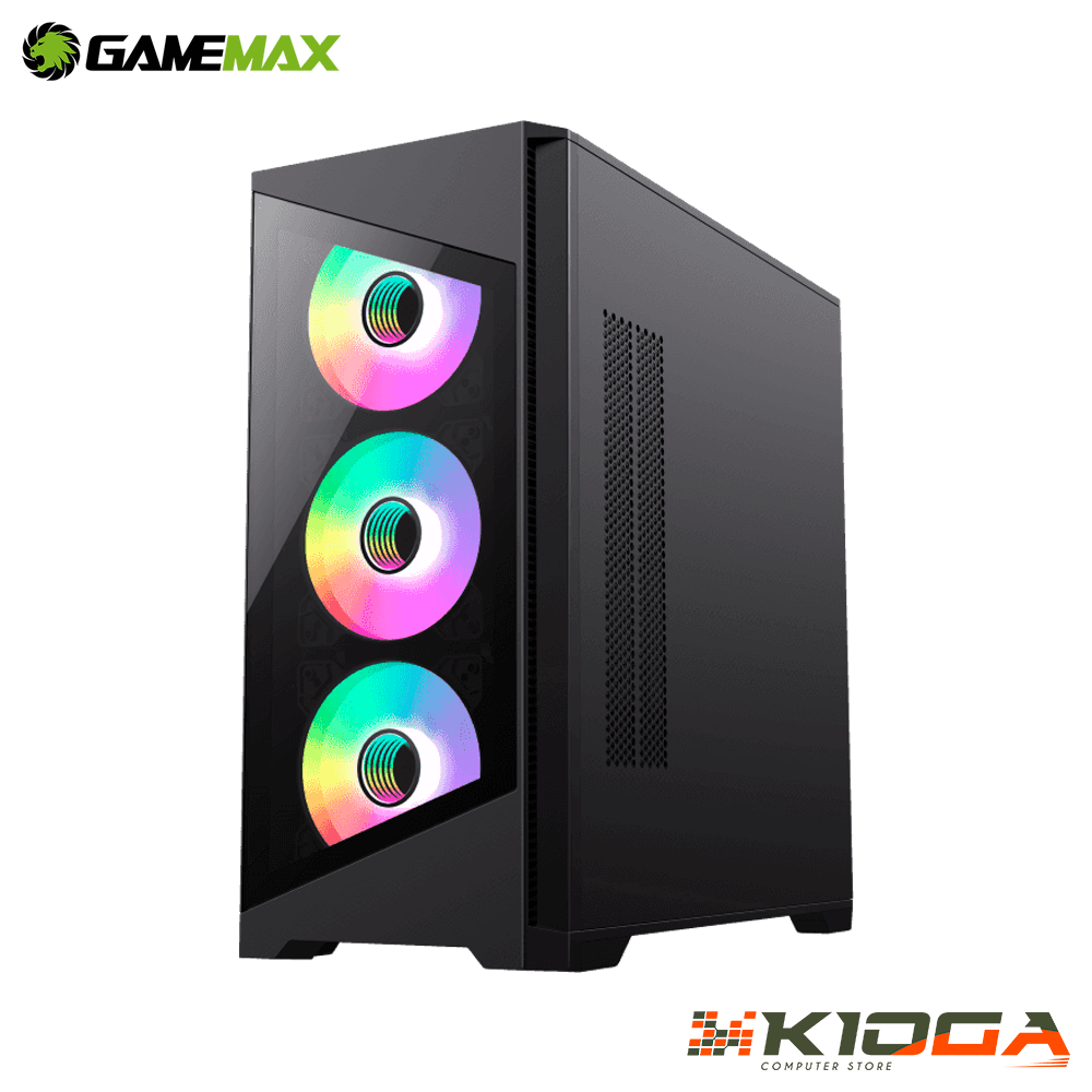 CASE GAMEMAX DESTROYER TGB BLACK ARGB | KIOGA COMPUTER STORE