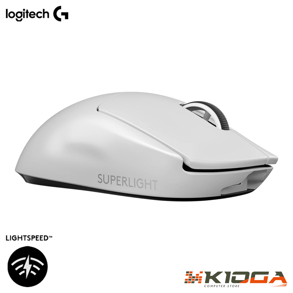 MOUSE WIRELESS LOGITECH G PRO X SUPERLIGHT HERO LIGHTSPEED WHITE ...