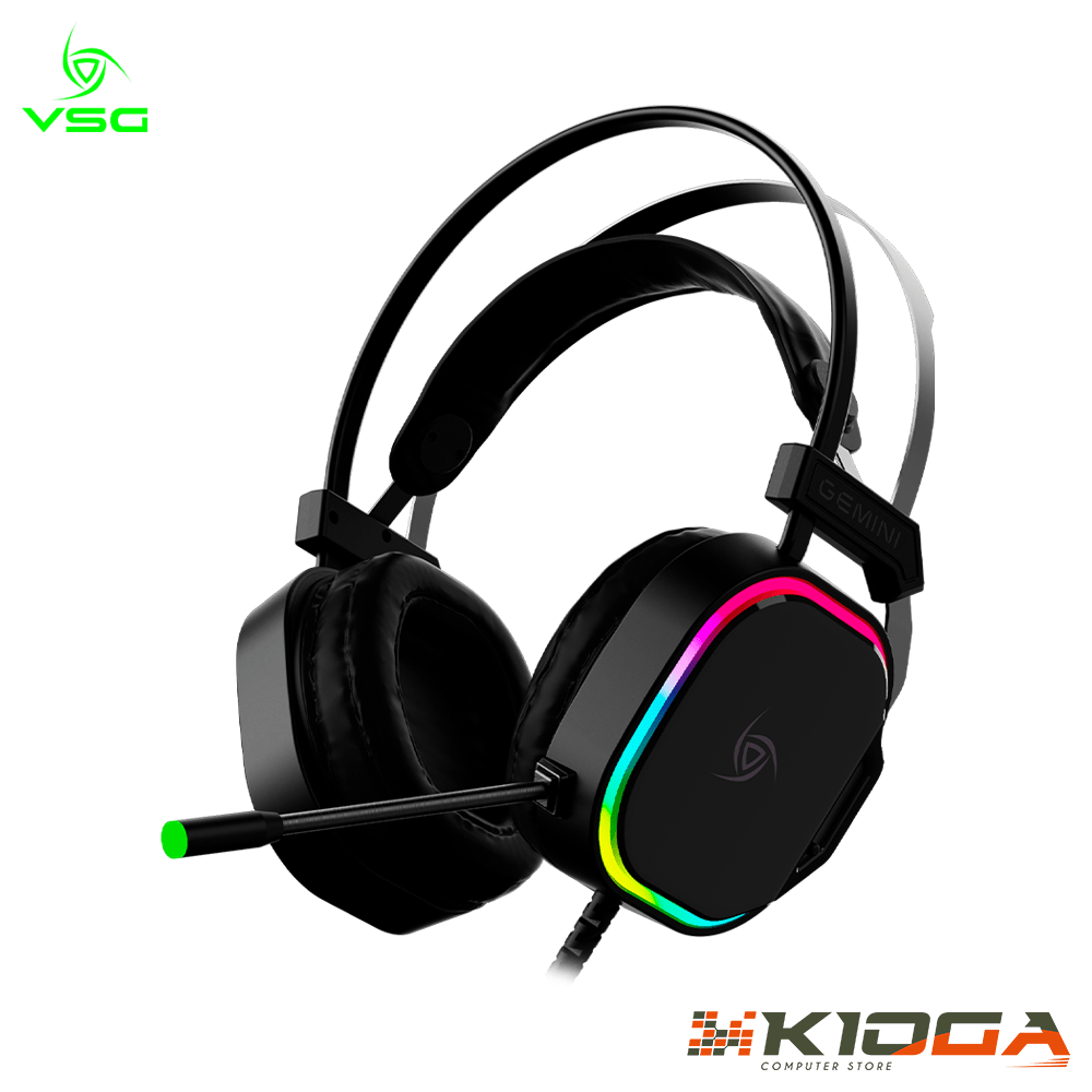 AUDIFONO VSG GEMINI BLACK | KIOGA COMPUTER STORE