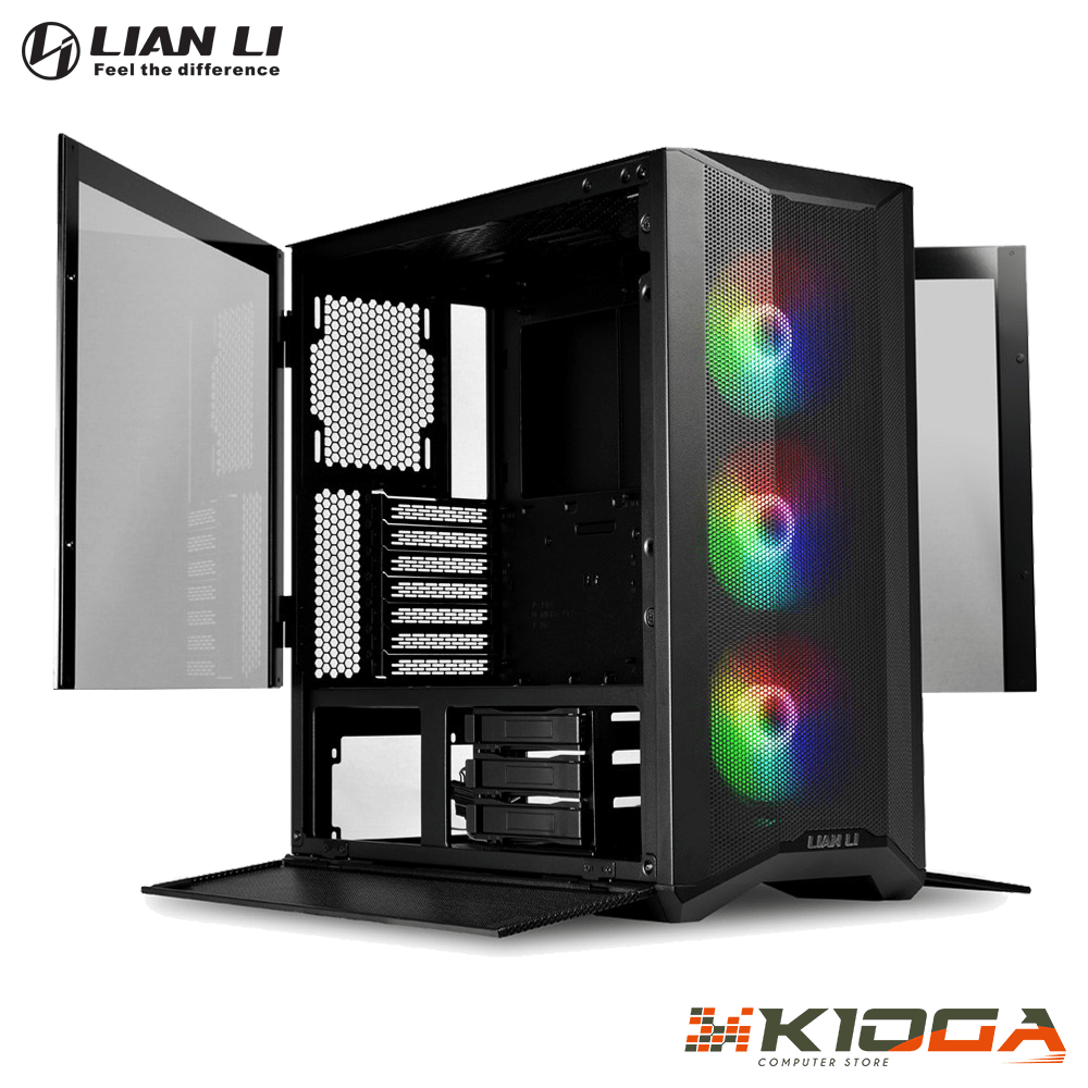 CASE LIAN LI LANCOOL II MESH BLACK | KIOGA COMPUTER STORE