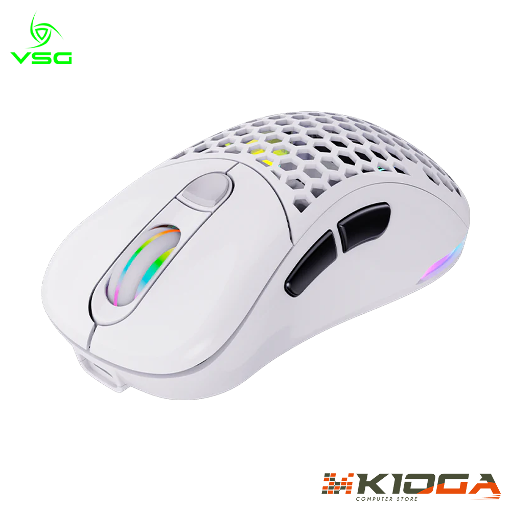 MOUSE VSG AQUILA FLY BLANCO MATE | KIOGA COMPUTER STORE
