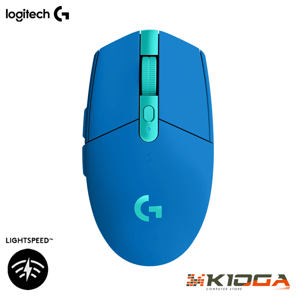 MOUSE WIRELESS LOGITECH G305 HERO LIGHTSPEED BLUE | KIOGA COMPUTER STORE