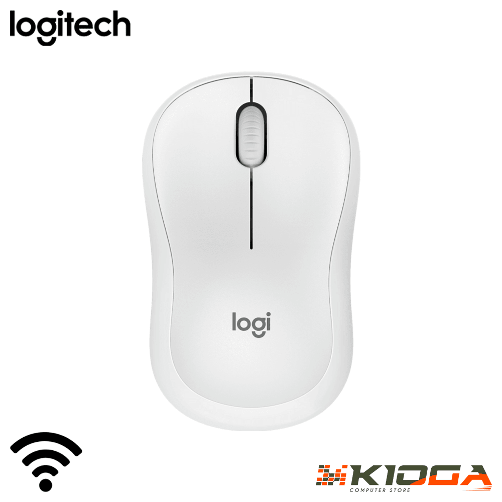 MOUSE WIRELESS LOGITECH M220 SILENT USB WHITE | KIOGA COMPUTER STORE
