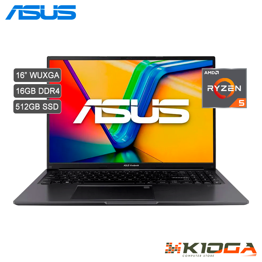 LAPTOP ASUS M1605 M1605YA-MB205 16" WUXGA(1920*1200) IPS RYZEN 5 7530U ...