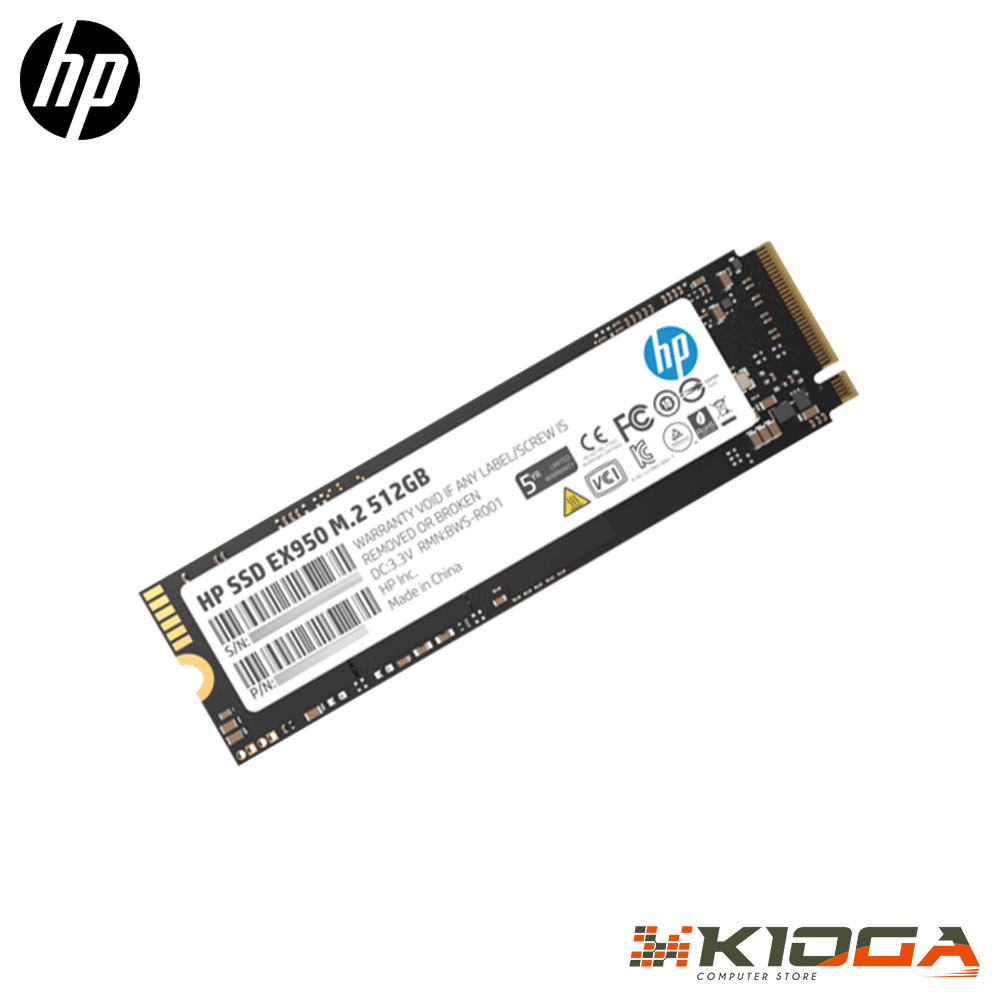 SSD M.2 NVMe HP EX950 512GB | KIOGA COMPUTER STORE