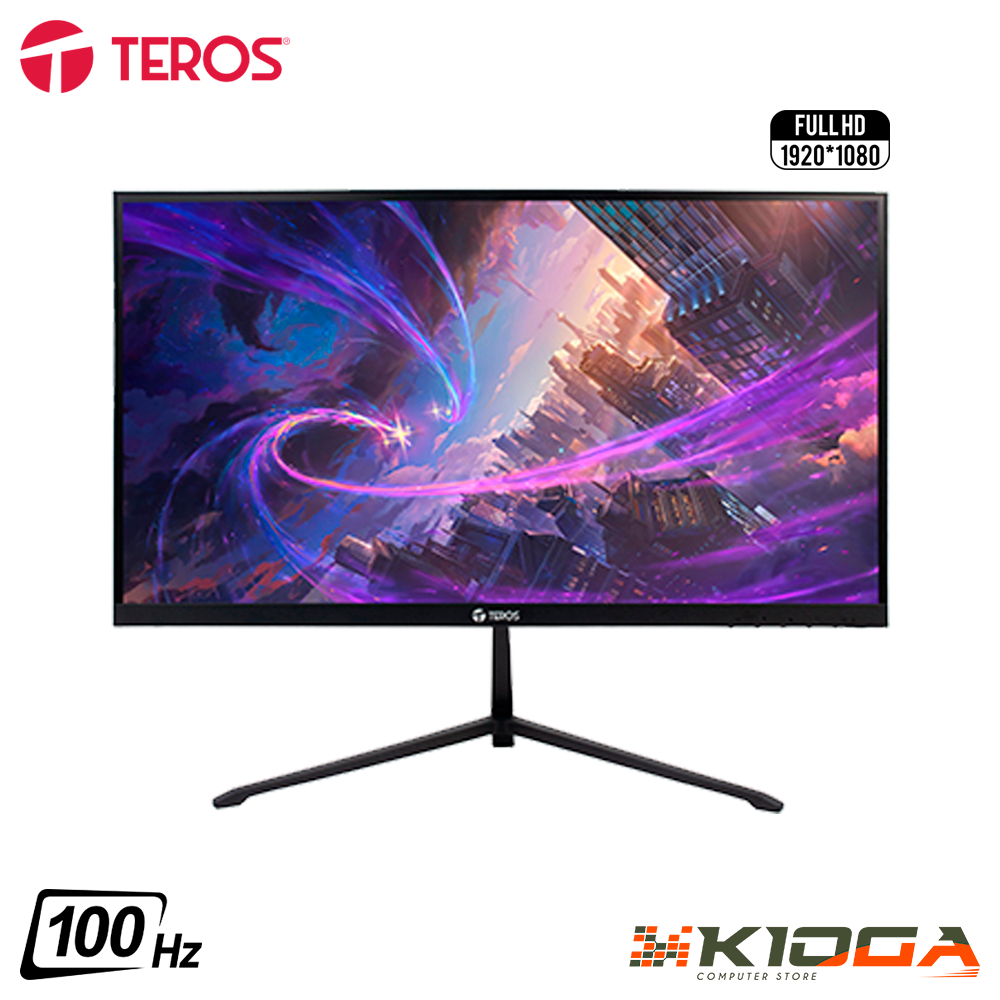 MONITOR TEROS 22" PLANO TE-2128S IPS FHD 100Hz 1MS | KIOGA COMPUTER STORE