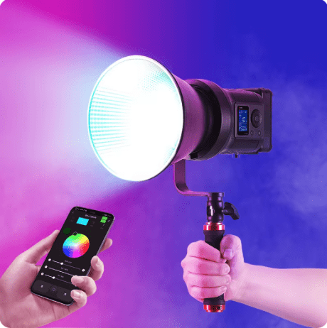 Tolifo LUZ LED SK-135VR RGB portátil para vídeo y fotografía | UltraCanal