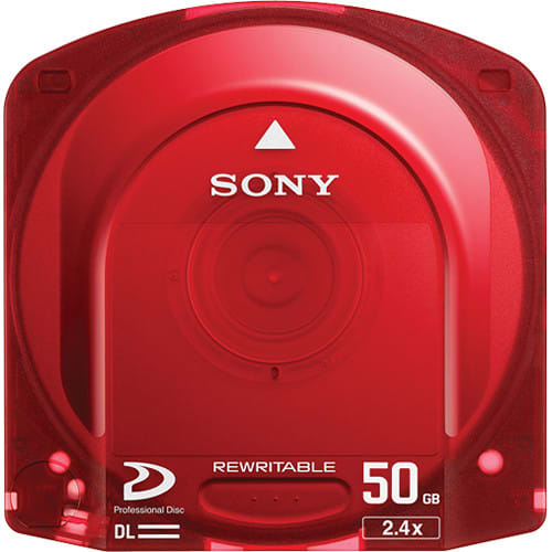 Sony Dual Layer 50GB Rewritable Optical Disc for XDCAM | UltraCanal