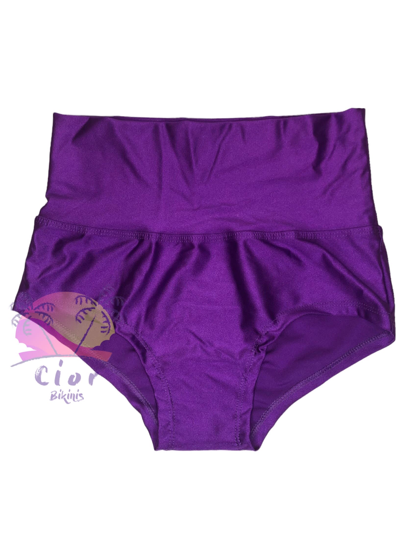 Calzón Alto Morado | CIOR Bikinis