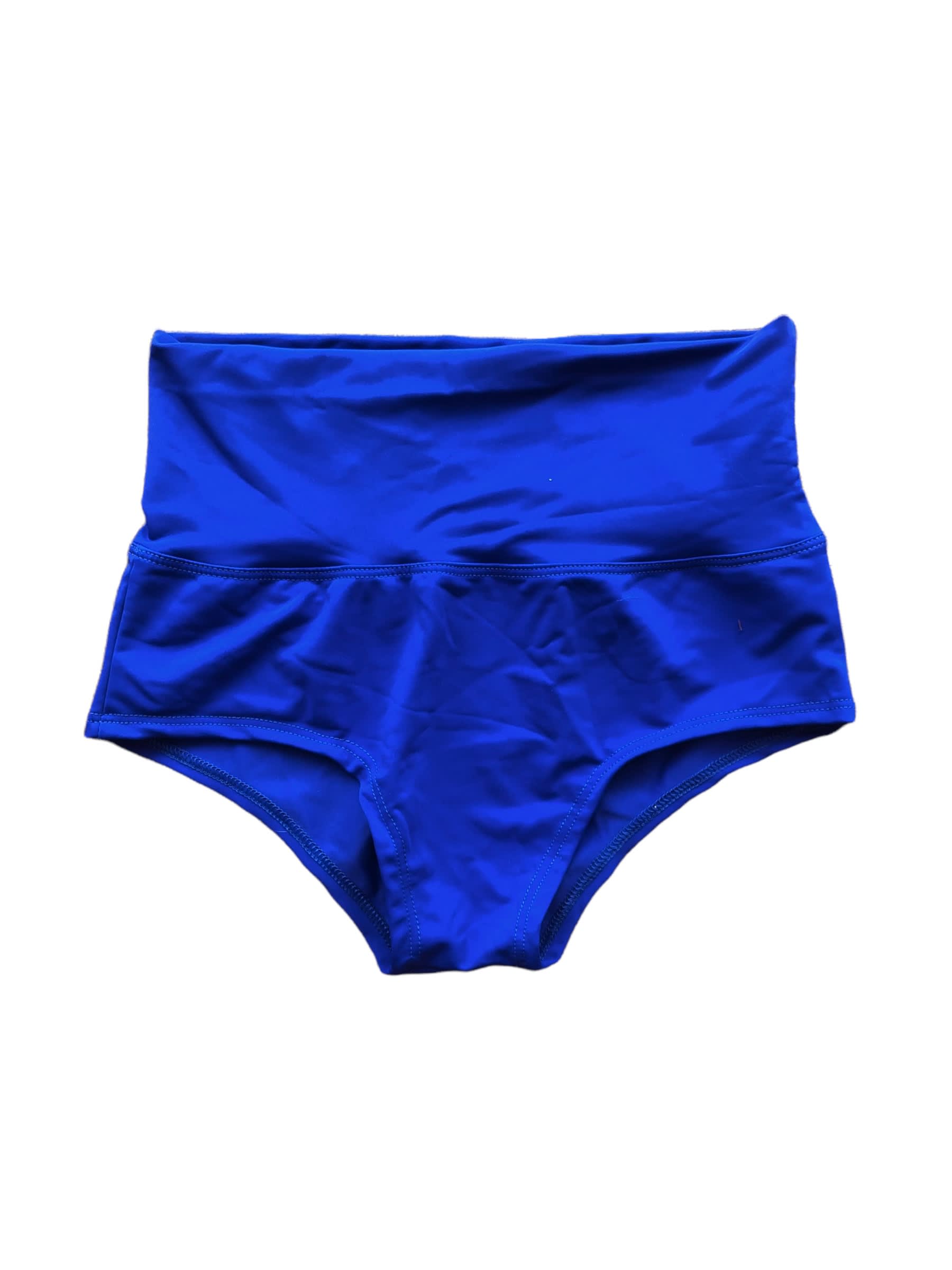 Calzón Alto Azul Electrico | CIOR Bikinis