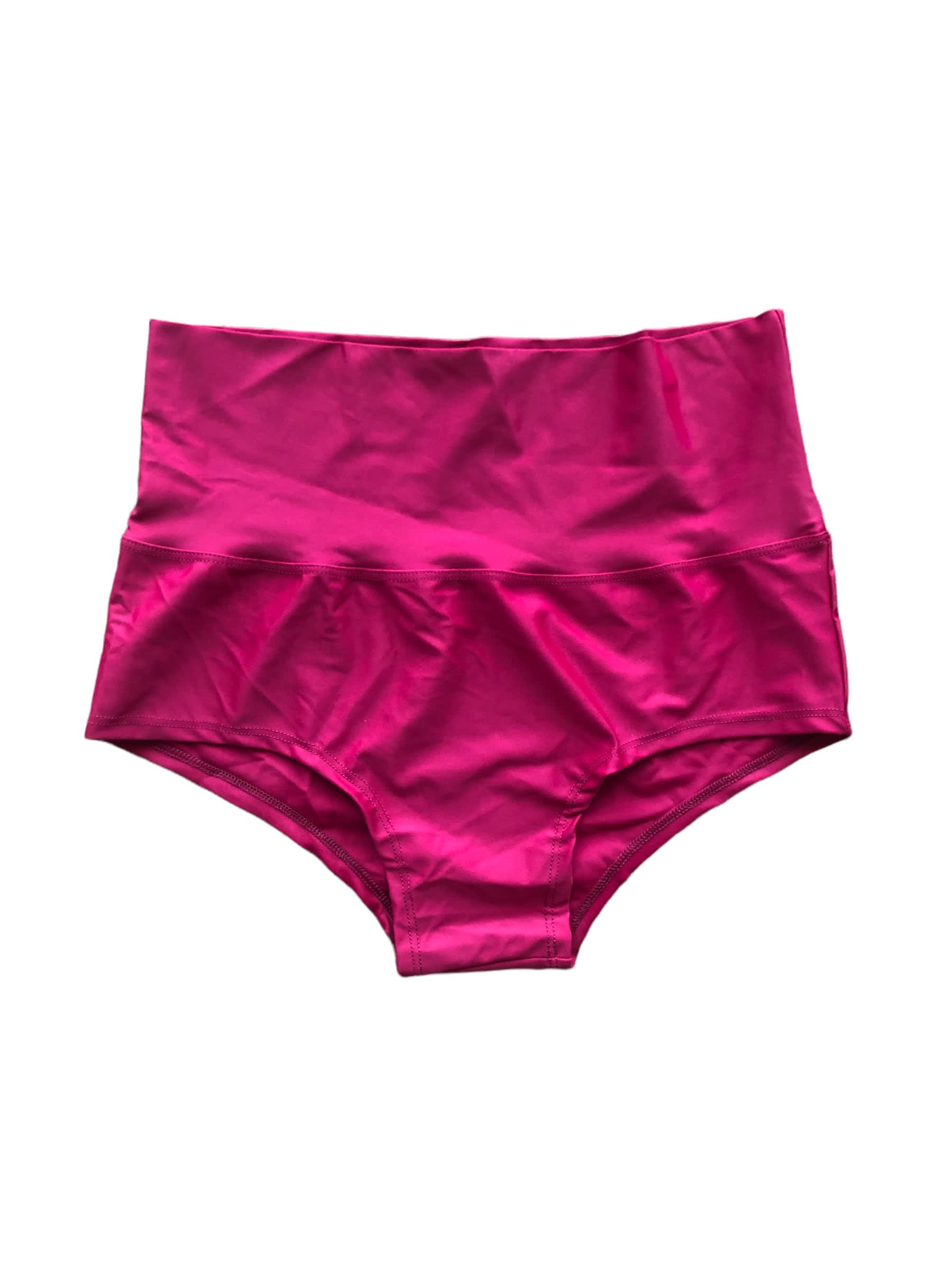 Calzón Alto Burdeo TALLA XL | CIOR Bikinis