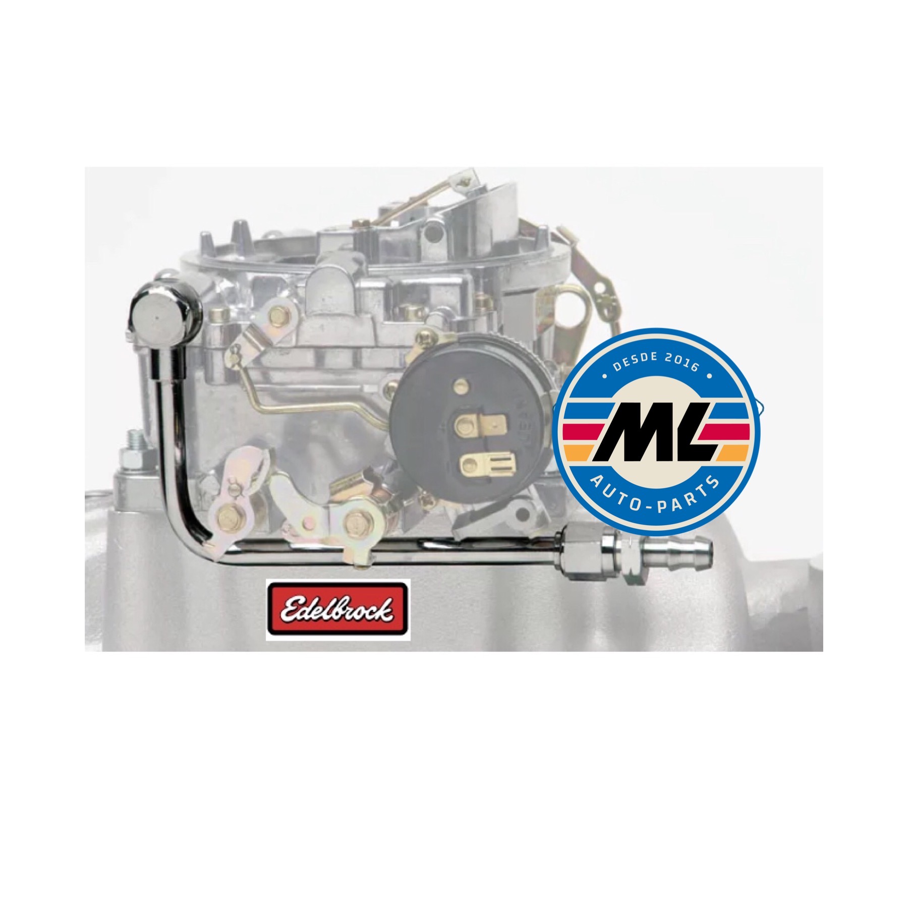 Línea L de Combustible para Carburador 4 bocas EDL8126 | ML AUTO PARTS