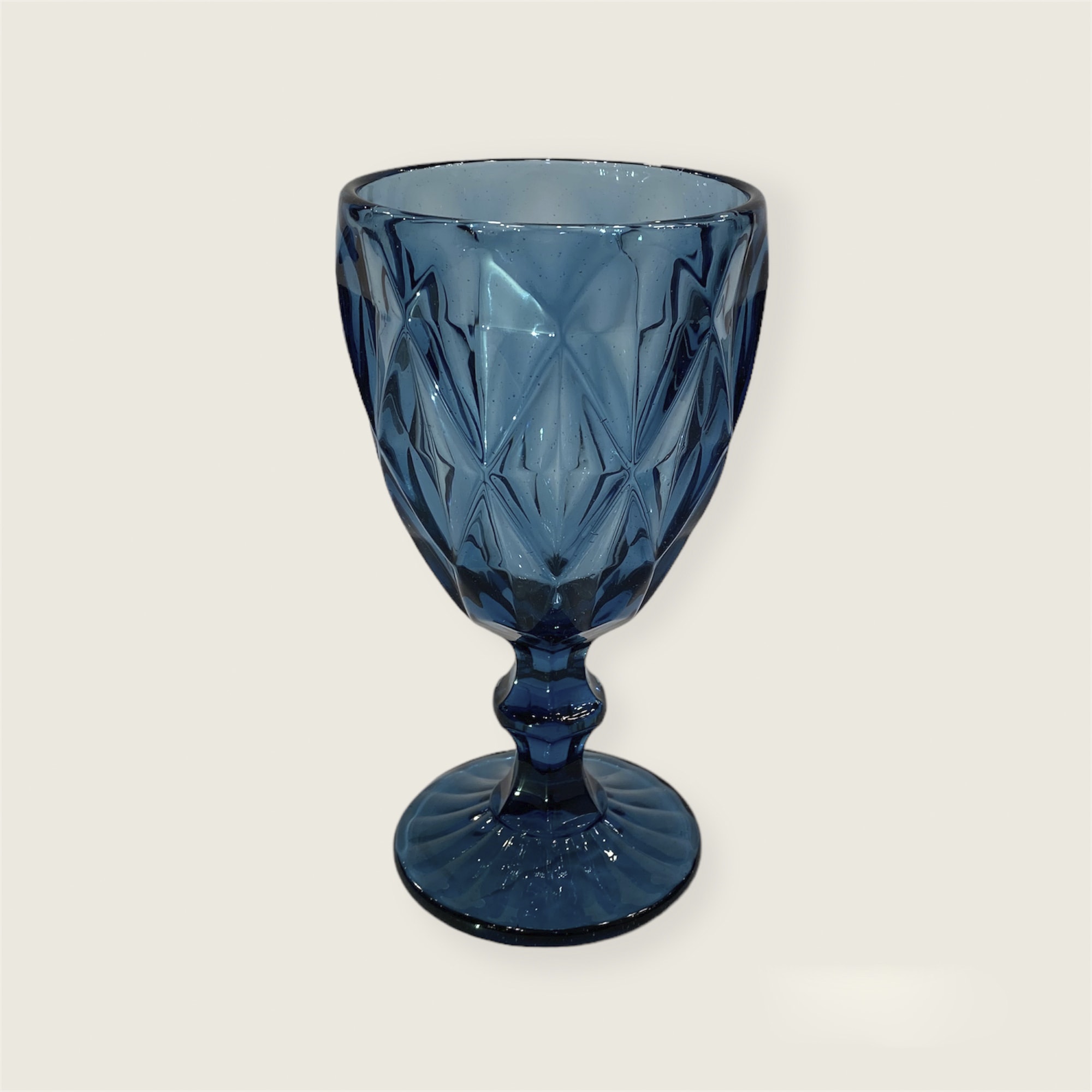 Copa vintage rombo azul | OhZar