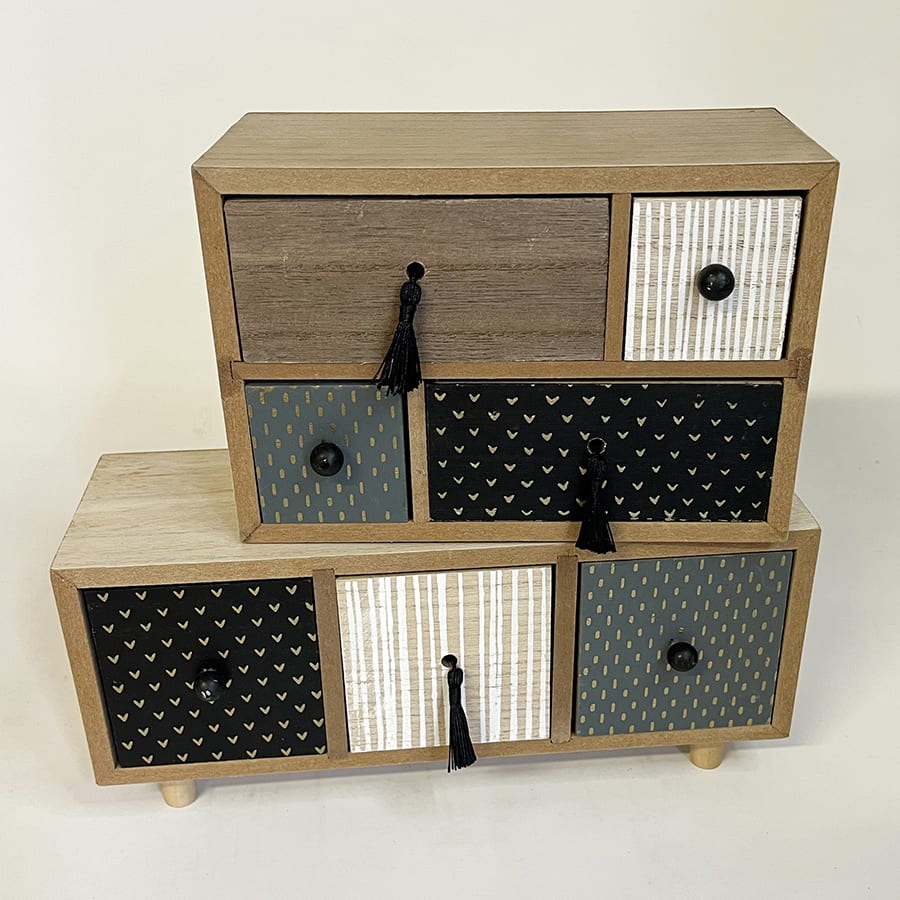 Mini cajonera Chic x4 | OhZar
