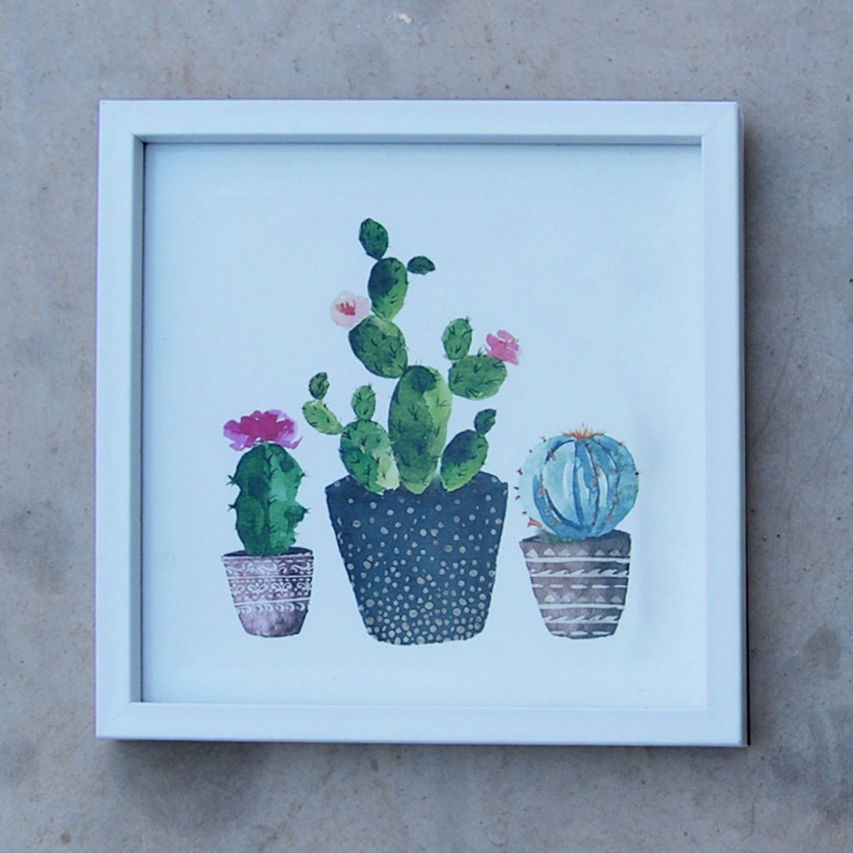 CUADRO CACTUS CUADRADO | OhZar