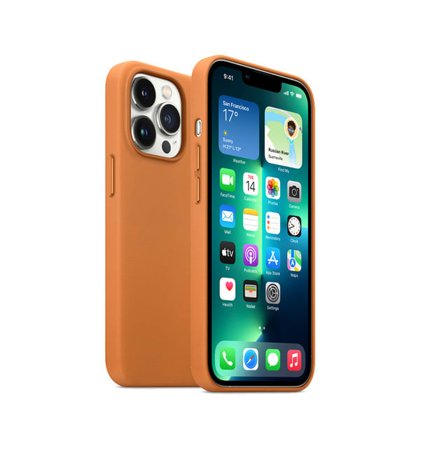 CUERO CAFÉ IPHONE 14 PRO | OnlyiPhone Temuco