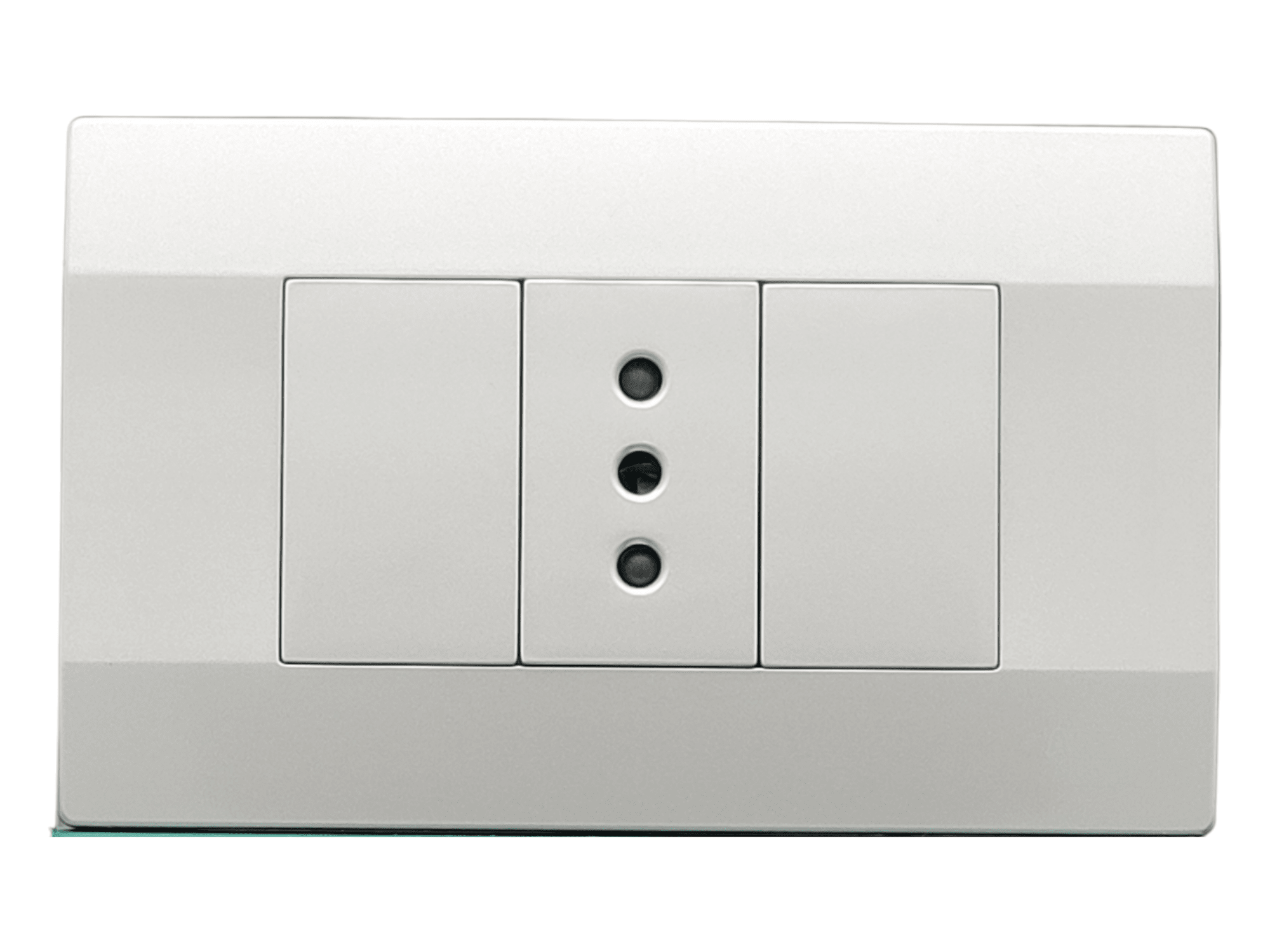 Armado - Tomacorriente Simple 10A. Plata Serie K | Artdna