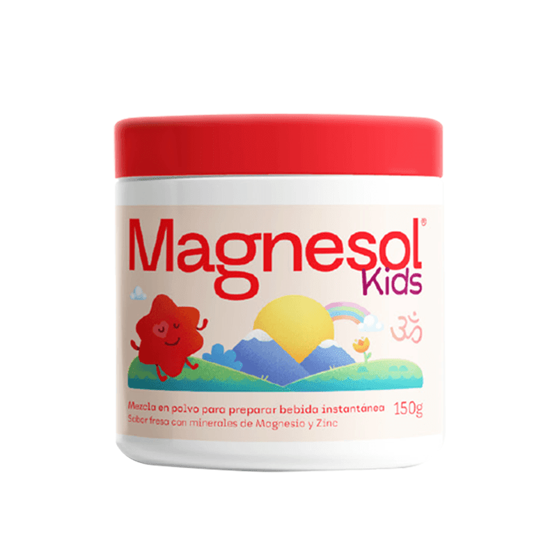 MAGNESOL KIDS SABOR FRESA 150 GR - MAGNESOL | JAN VEGAN MARKET