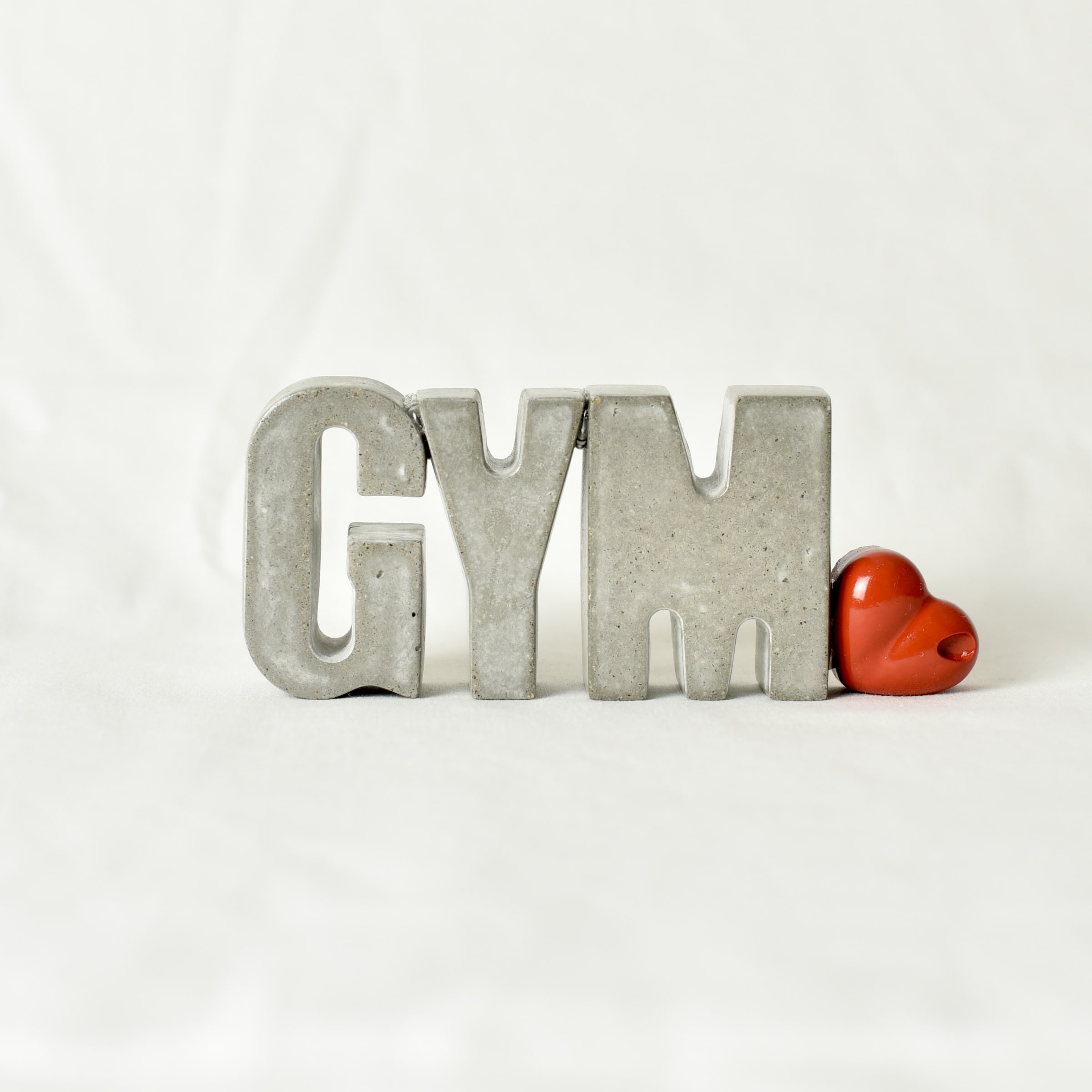 LETRAS CONCRETO GYM - JAN VEGAN | JAN VEGAN MARKET