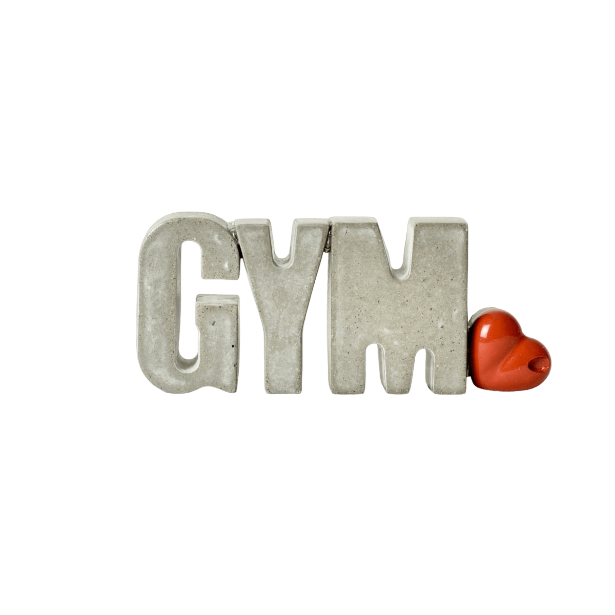 LETRAS CONCRETO GYM - JAN VEGAN | JAN VEGAN MARKET