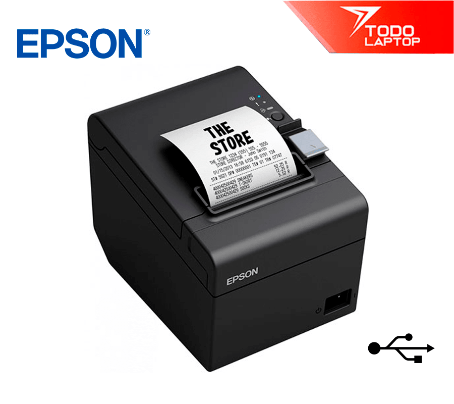 IMPRESORA EPSON TM-T20III-001 RS-232/USB BLACK C31CH51001 | Todo Laptop