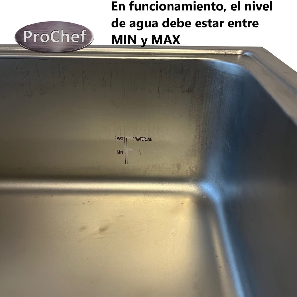 Baño Maria Eléctrico 20 Lt Con Despiche GN 1/1 Inox. | ct-prochef