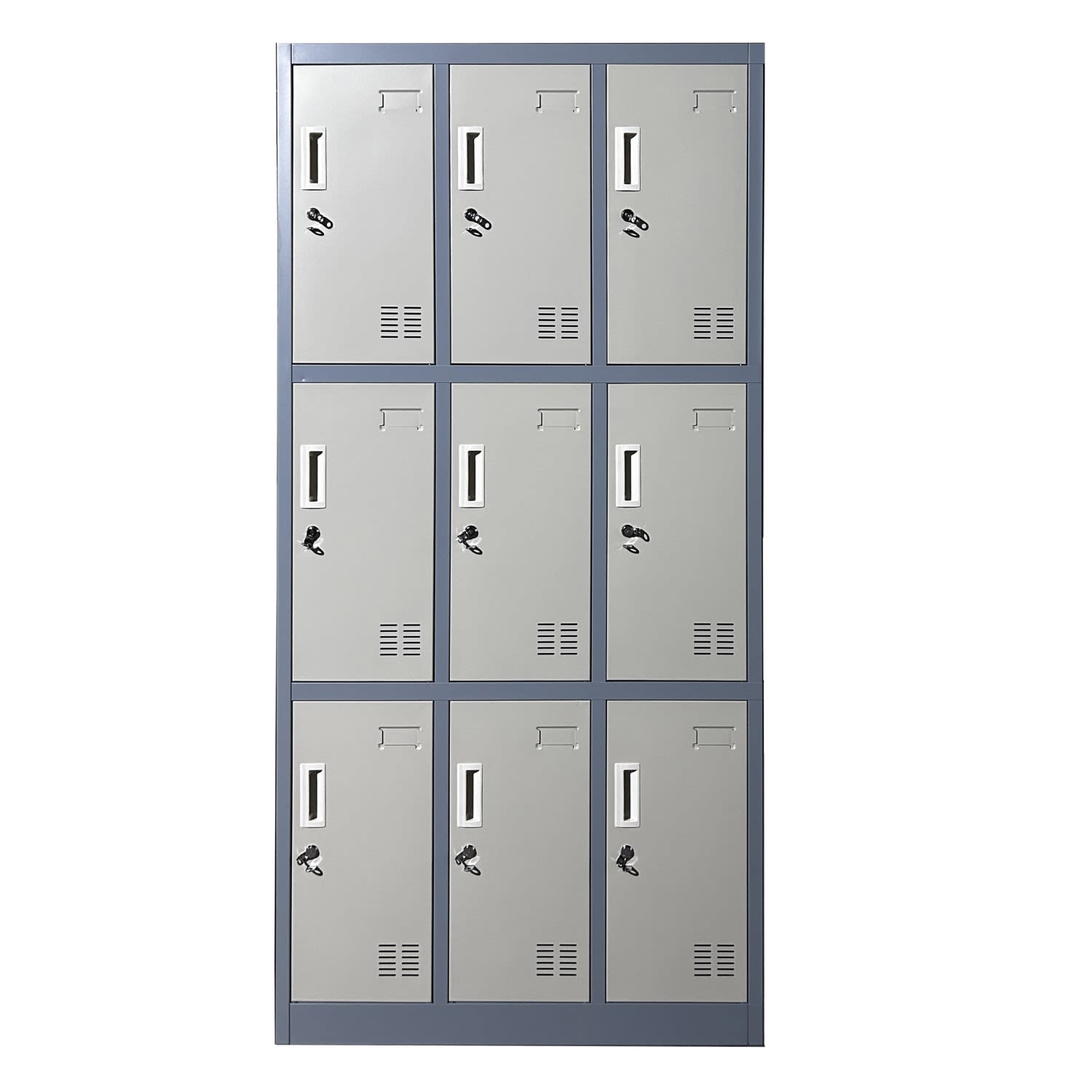Locker Casillero Metálico 3 Cuerpos 9 Puertas | ProChef