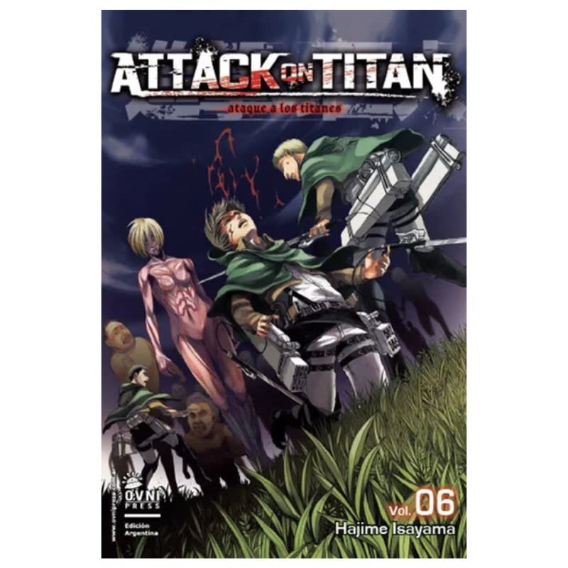 ATTACK ON TITAN 06 - OVNIPRESS | Tsuki Manga Store
