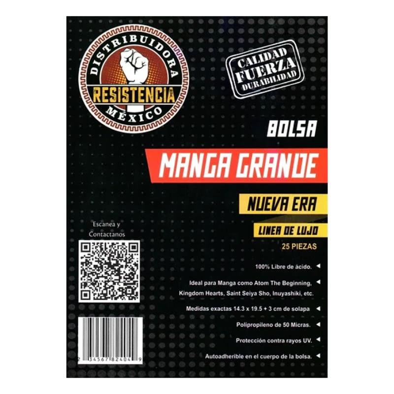 Bolsa Manga Grande Lujo Nueva Era - 25 piezas - LA RESISTENCIA | Tsuki ...