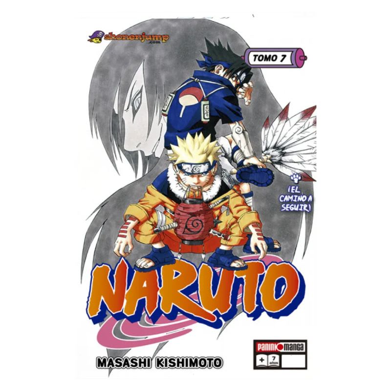 NARUTO # 07 - PANINI ARGENTINA | Tsuki Manga Store