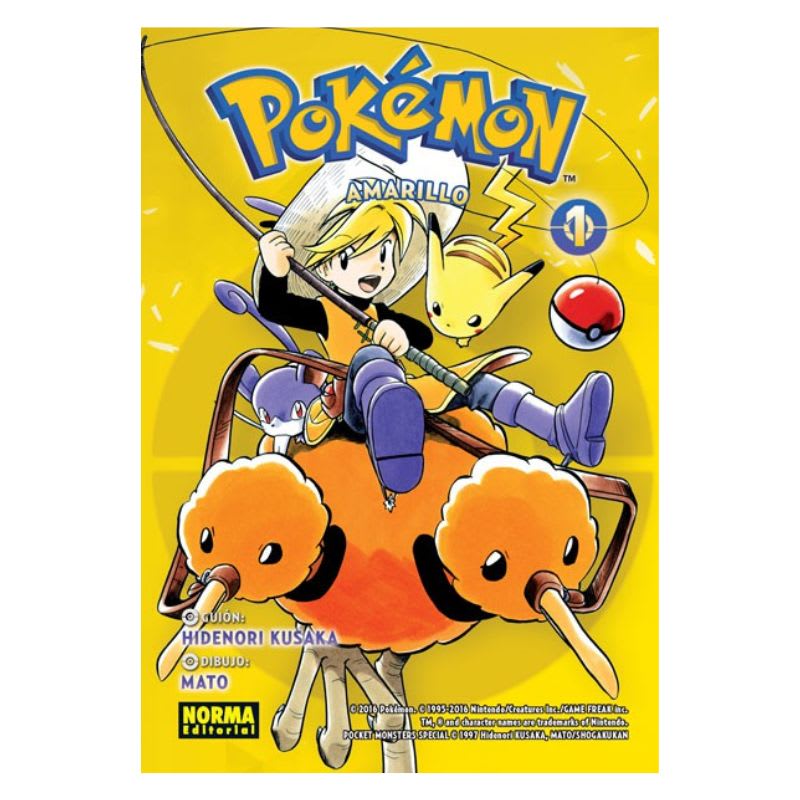 POKEMON 03. AMARILLO 01 - NORMA | Tsuki Manga Store