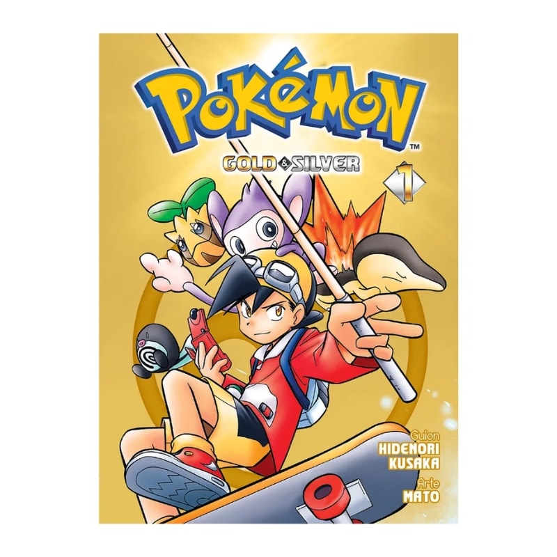 POKEMON GOLD & SILVER 01 - PANINI ARGENTINA | Tsuki Manga Store