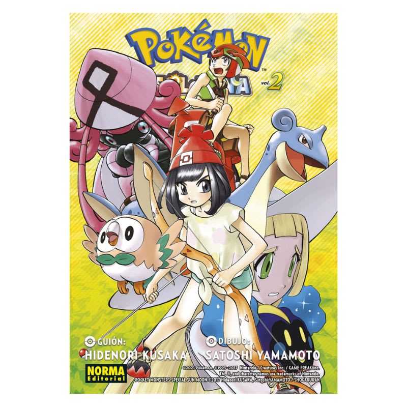 POKEMON SOL Y LUNA 02 - NORMA | Tsuki Manga Store