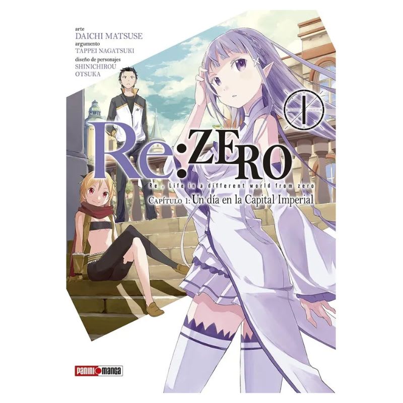 RE: ZERO CHAPTER ONE # 01 - PANINI ARGENTINA | Tsuki Manga Store