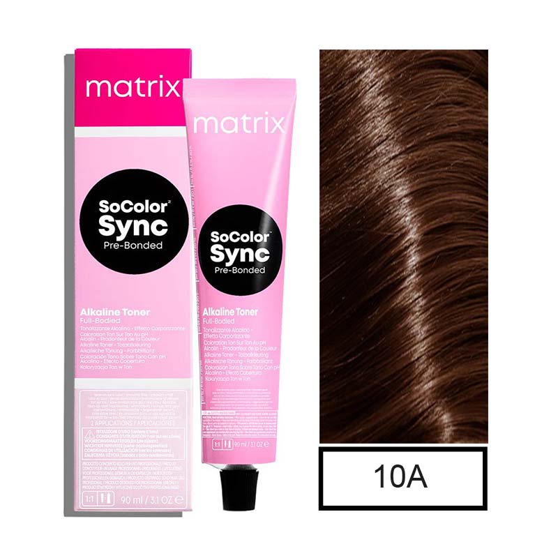 TINTURA MATRIX SOCOLOR SYNC 10A RUBIO CENIZA MUY MUY CLARO 90ML | IMPORTADORA Y DISTRIBUIDORA ...