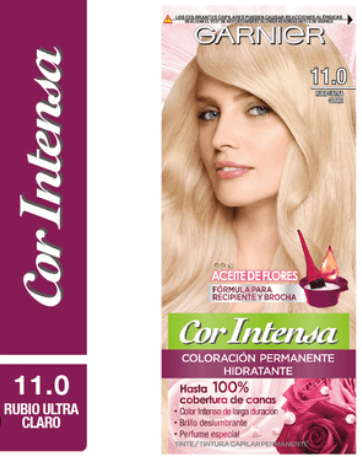 TINTURA GARNIER COR INTENSA 11.0 RUBIO ULTRA CLARO 45GR | IMPORTADORA Y ...