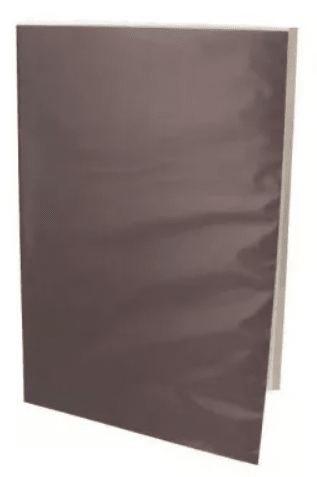 CARPETA PLASTICA CON ARCHIVADOR CAFE | IMPORTADORA Y DISTRIBUIDORA CAREMARC